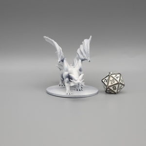 BEHOLD A Young Copper Dragon Miniature Hand Painted or Primed D&D ...