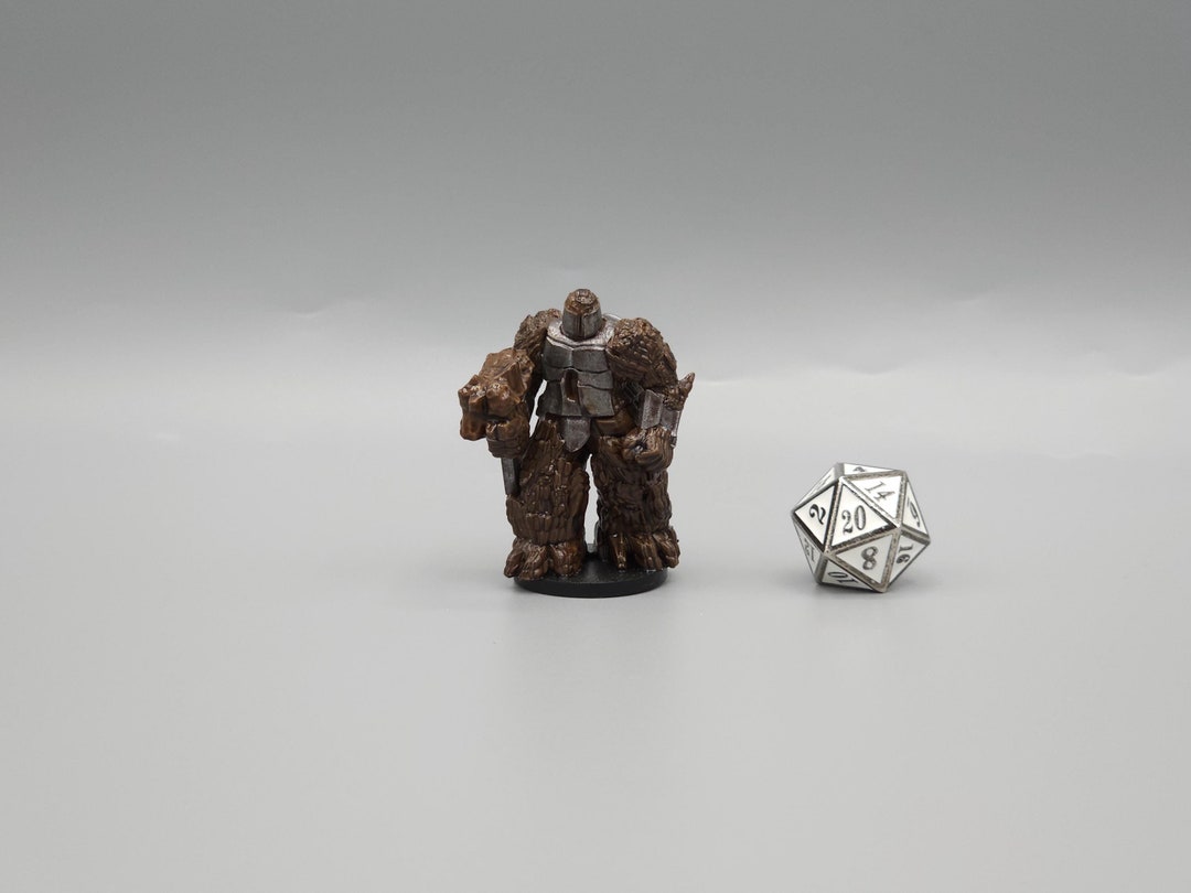 BEHOLD! an Earth Elemental Myrmidon Miniature! Hand Painted or Primed ...