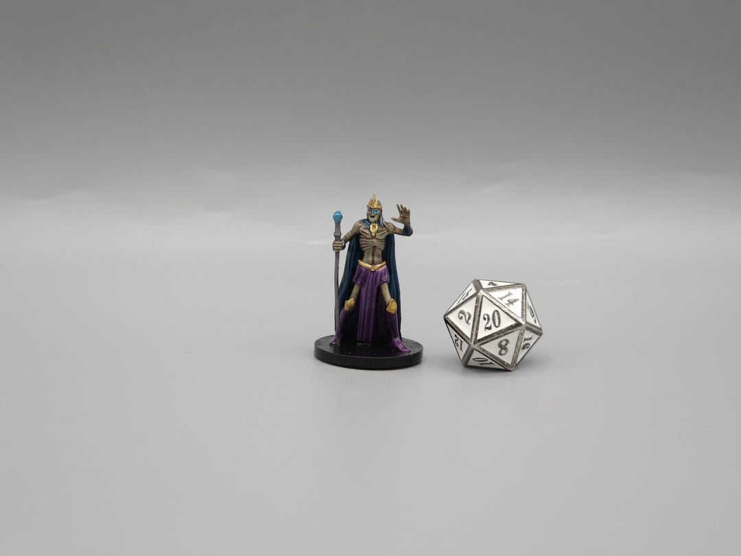 BEHOLD! A Deathlock Mastermind Miniature! Hand Painted or Primed - D&D ...