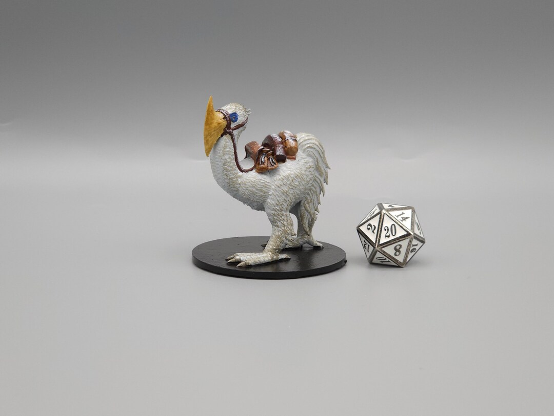 BEHOLD an Axe Beak Miniature Hand Painted or Primed D&D / TTRPG Minis ...