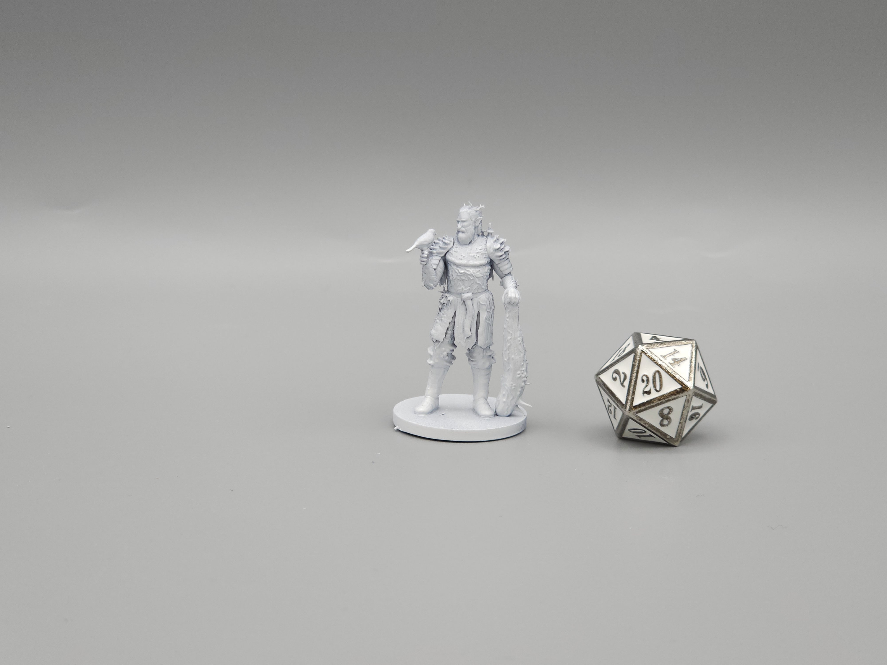BEHOLD! A Firbolg Druid Miniature! Hand Painted or Primed - D&D / TTRPG ...