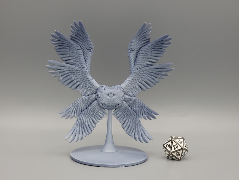 BEHOLD A Seraphim Miniature Hand Painted or Primed D&D / - Etsy