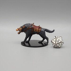 BEHOLD! A Worg Mount Miniature! Hand Painted or Primed - D&D / TTRPG ...