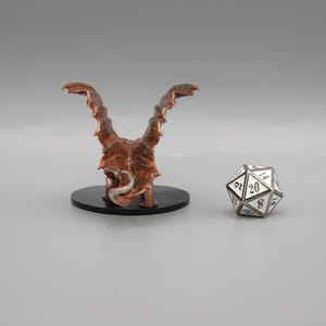 BEHOLD! A Young Copper Dragon Miniature! Hand Painted or Primed - D&D ...