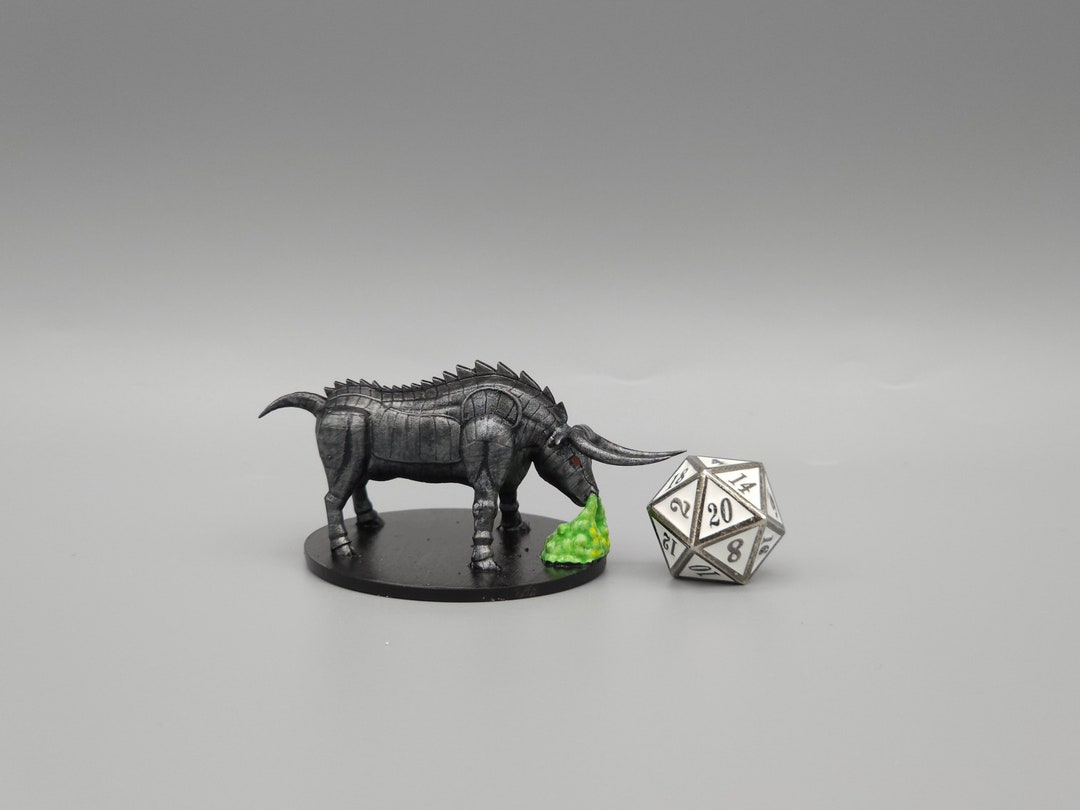 BEHOLD! A Gorgon Miniature! Hand Painted or Primed - D&D / TTRPG Minis ...