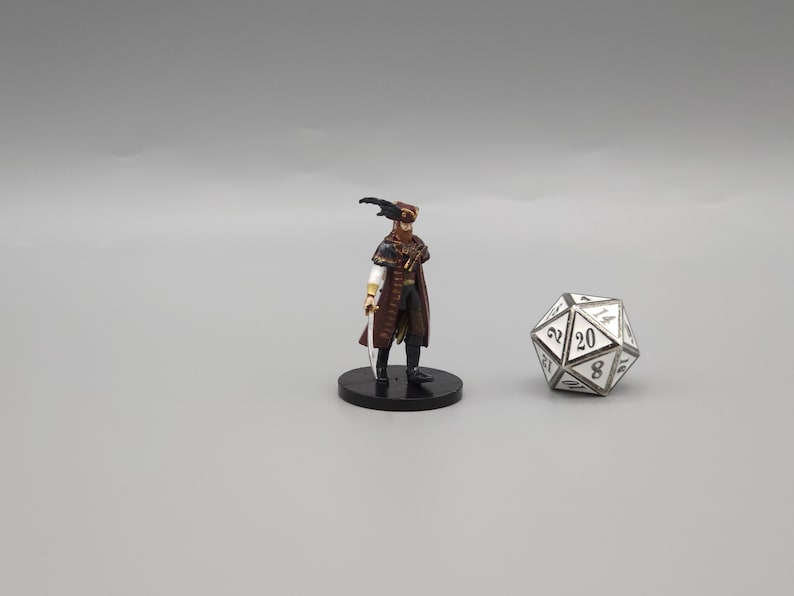 BEHOLD! A Pirate Captain Miniature! Hand Painted or Primed - D&D ...