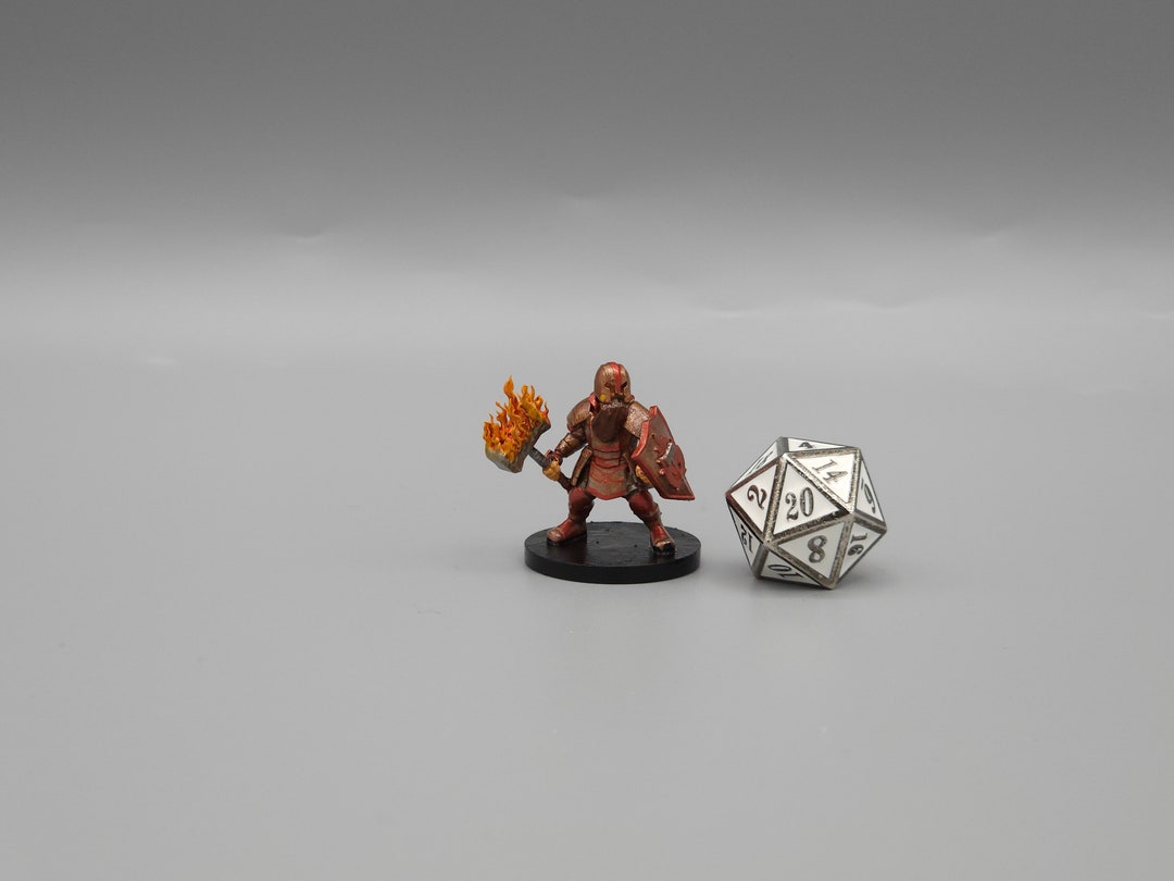 BEHOLD! A Dwarf Cleric Miniature! Hand Painted or Primed - D&D / TTRPG ...
