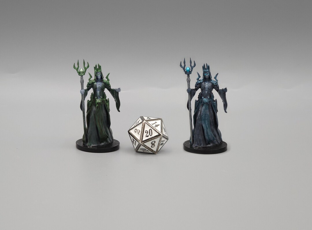 BEHOLD! A Lich (F) Miniature! Hand Painted or Primed - D&D / TTRPG ...