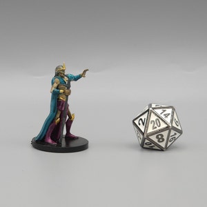 BEHOLD! A Deathlock Mastermind Miniature! Hand Painted or Primed - D&D ...