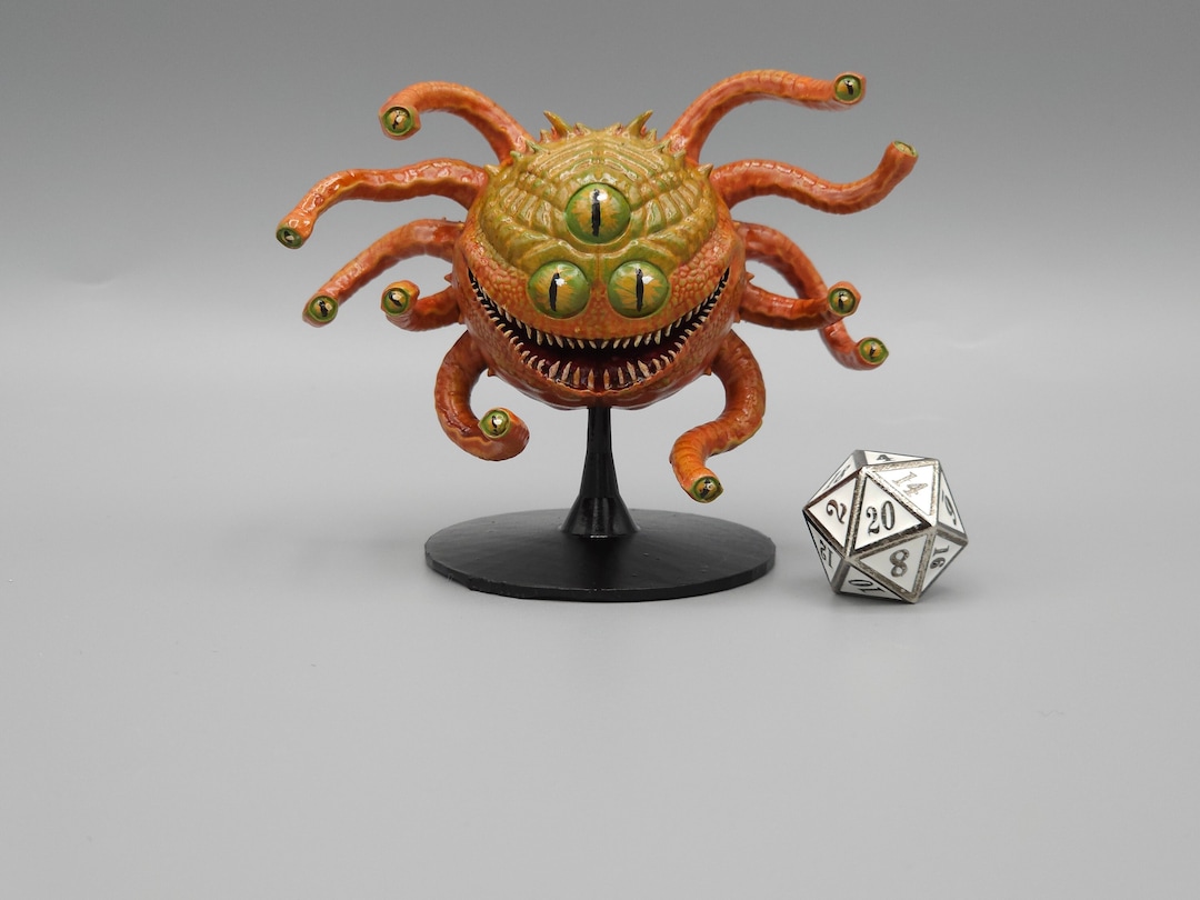 BEHOLD an Origin Beholder Miniature Hand Painted or Primed D&D / TTRPG ...