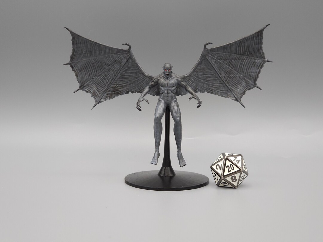 BEHOLD! A Vampire Lord Miniature! Hand Painted or Primed - D&D / TTRPG ...