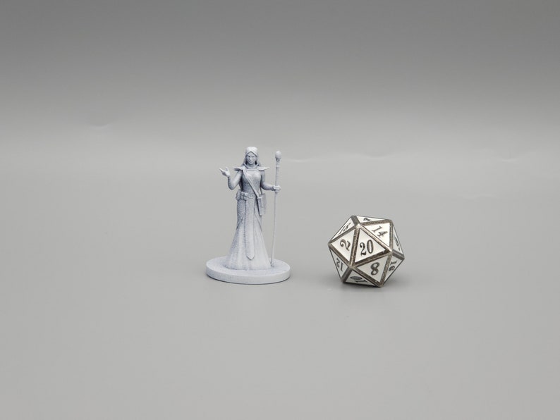 BEHOLD! A Drow Spell Caster Miniature! Hand Painted or Primed - D&D ...