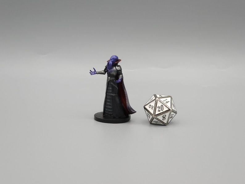 BEHOLD! A Mind Flayer Miniature! Hand Painted or Primed - D&D / TTRPG ...