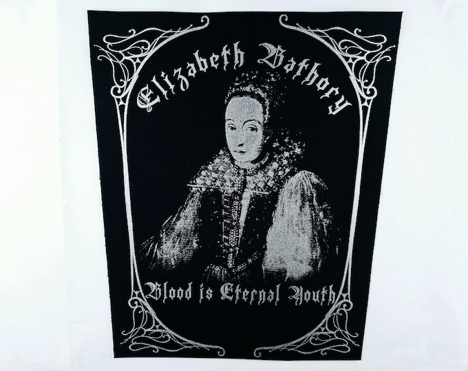 Elizabeth Bathory | Screen Printed Back Patch - Etsy
