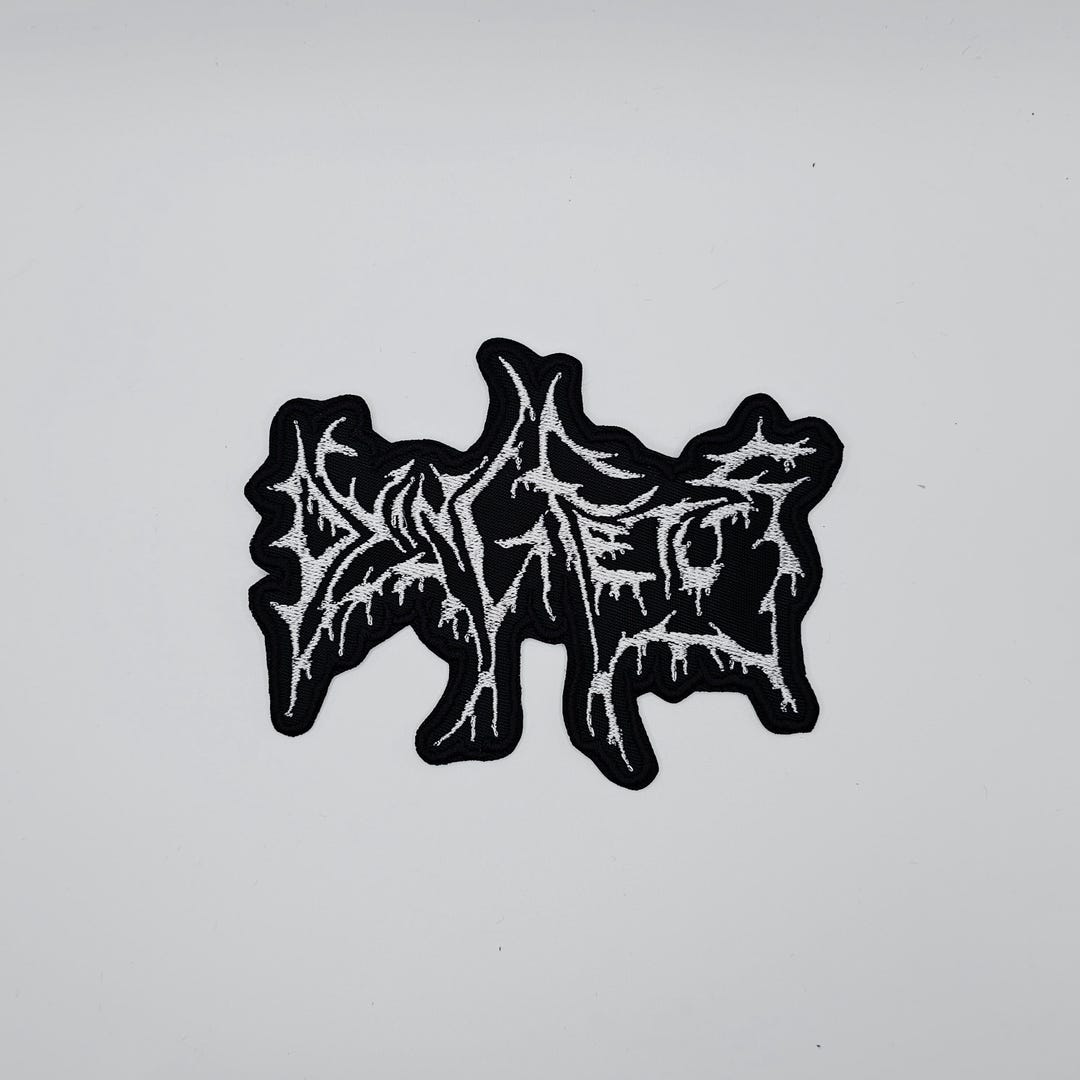 Dying Fetus White Logo Shaped Border Embroidered Patch - Etsy