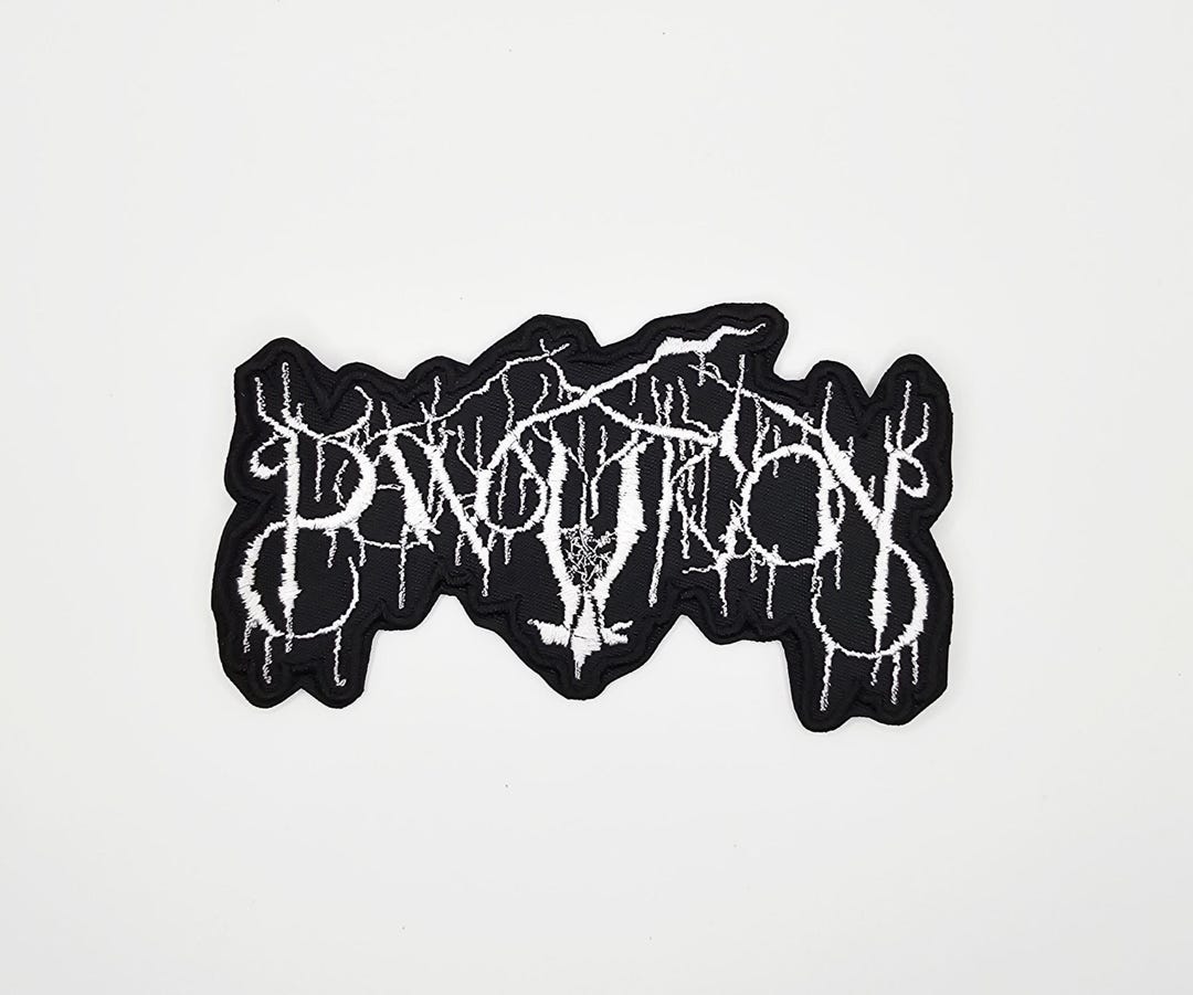 Panopticon White Logo Shaped Border Embroidered Patch - Etsy