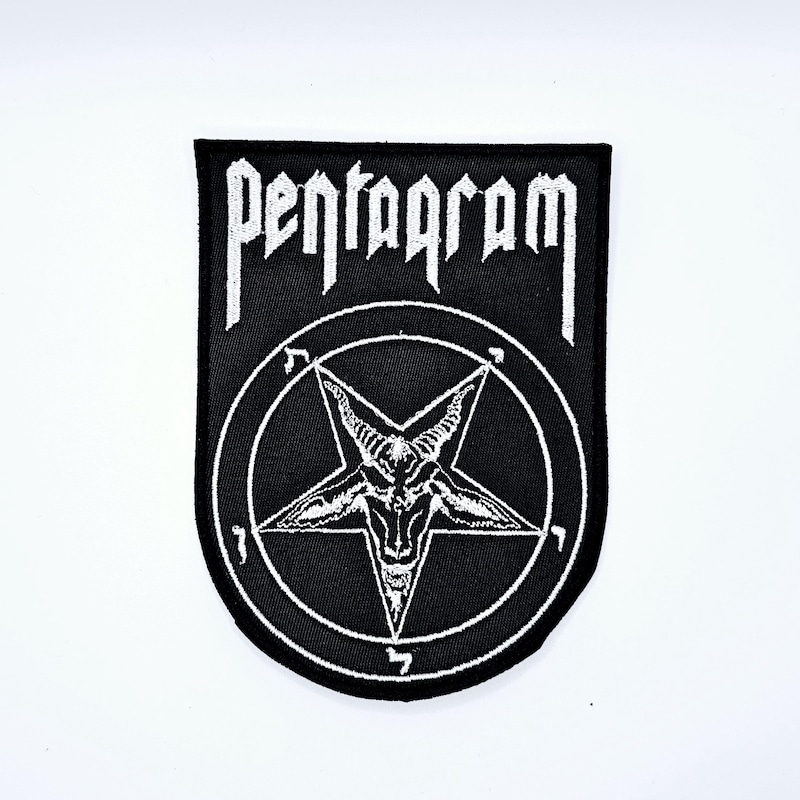 Pentagram Band Patches - Etsy