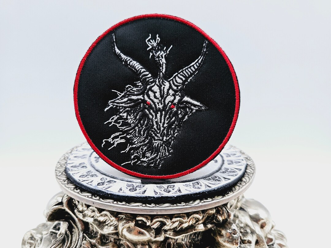 Evil Goat | Embroidered Patch - Etsy