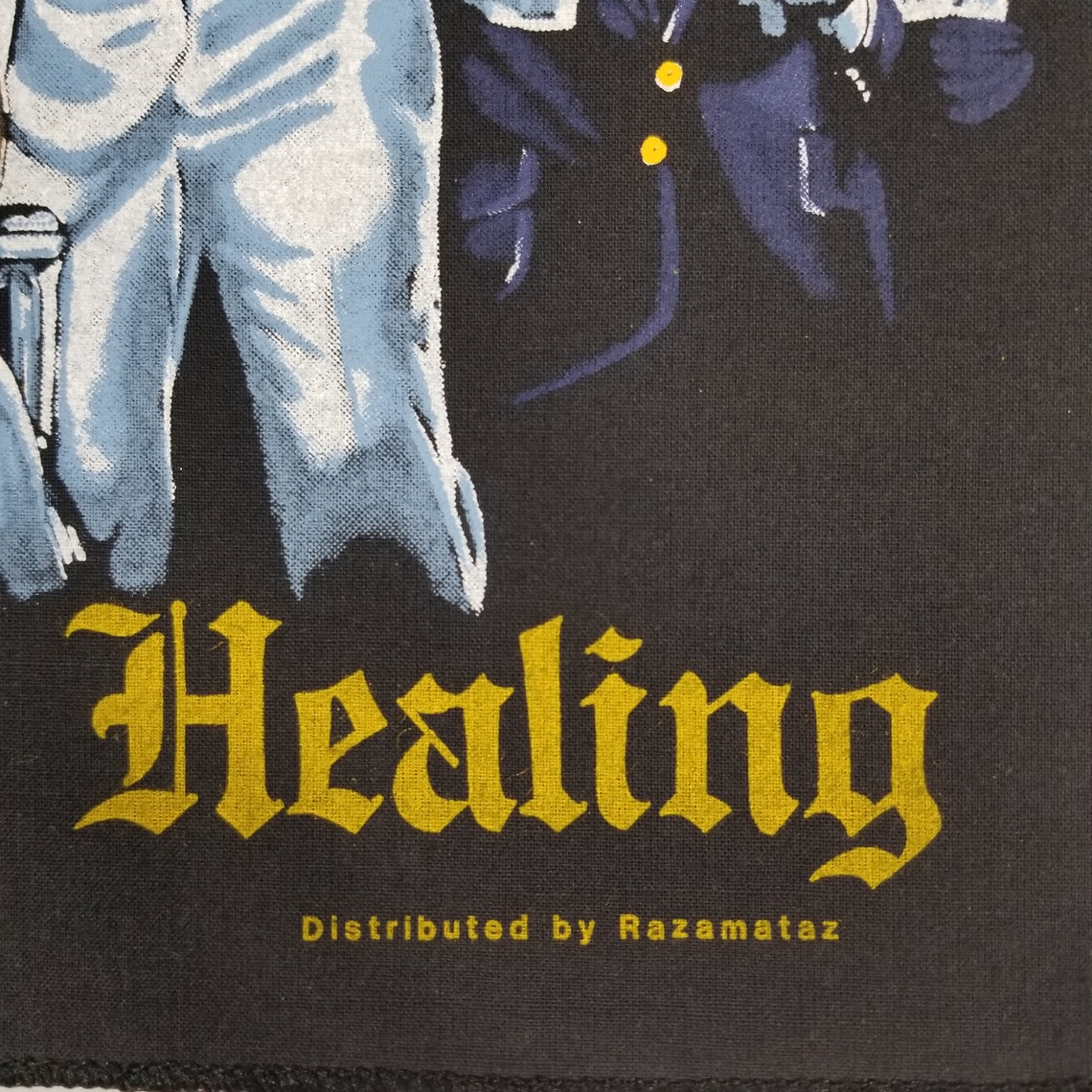 1990 Rare Blue Grape Death - Spiritual Healing - Print on Back Patch - Etsy