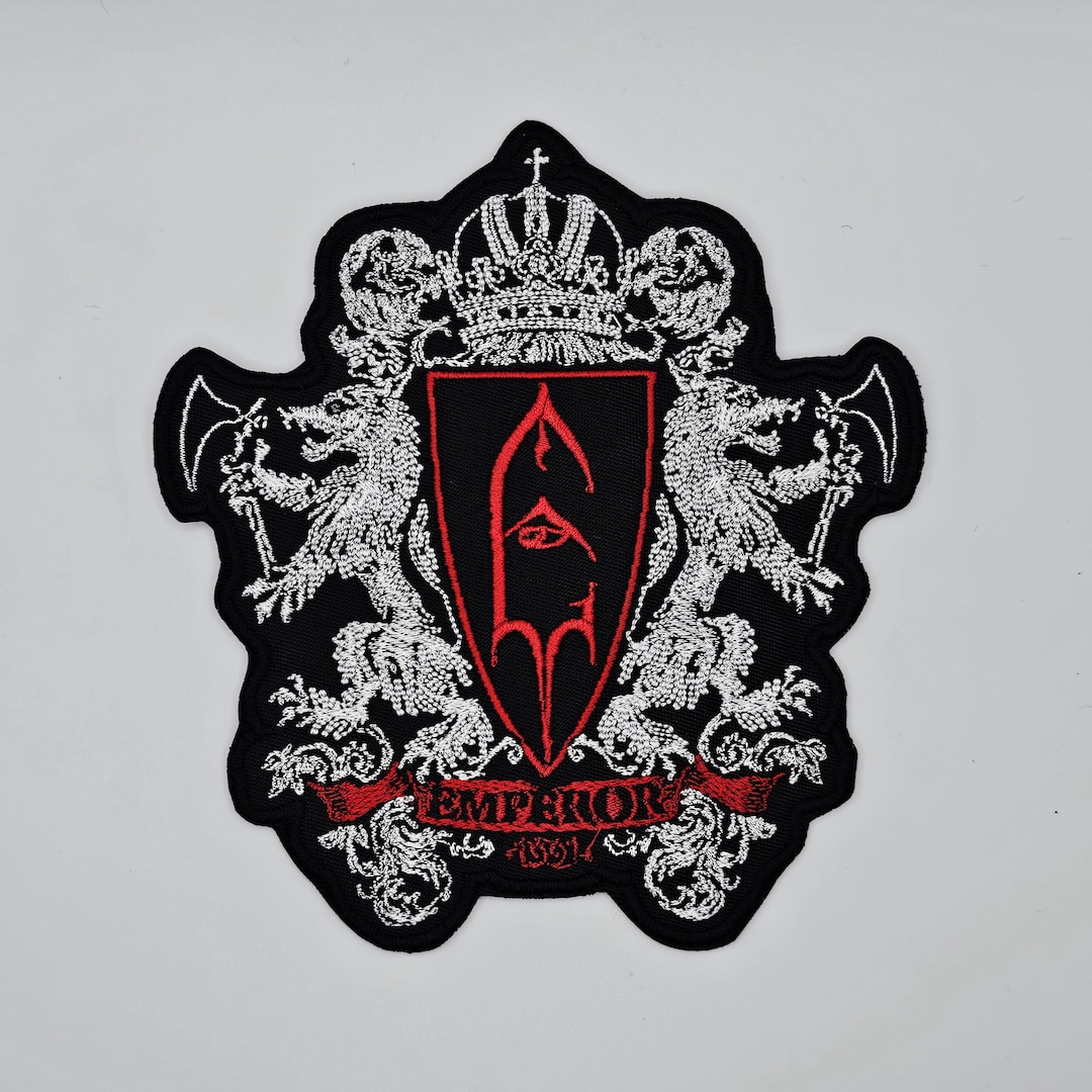 Emperor 1991 Crest Shaped Border Embroidered Patch - Etsy
