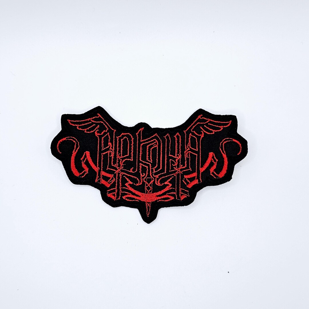 Arkona Logo Red Shaped Border Embroidered Patch - Etsy