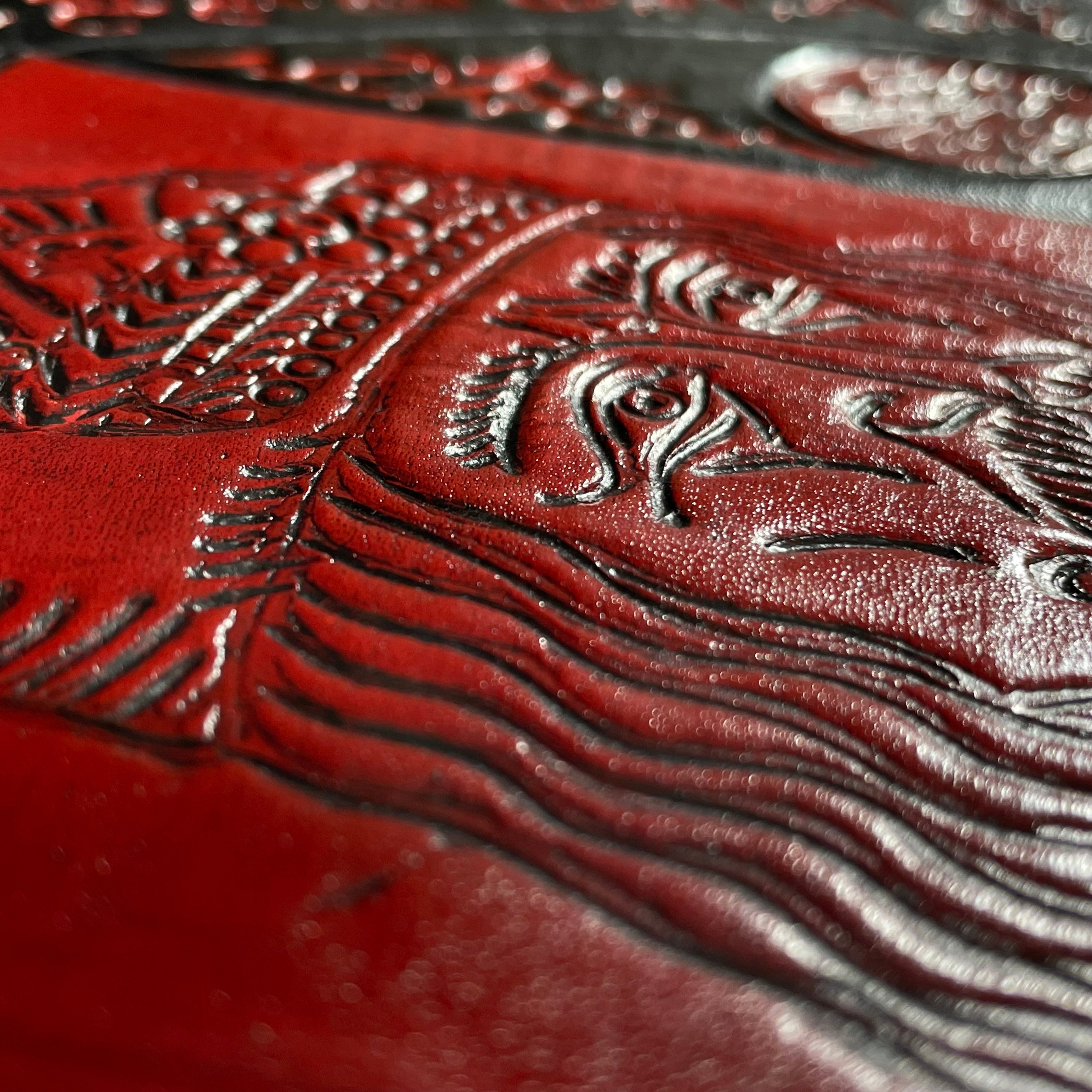 Handmade Round Vlad dracula Tepes Leather Back Patch 100% - Etsy Australia