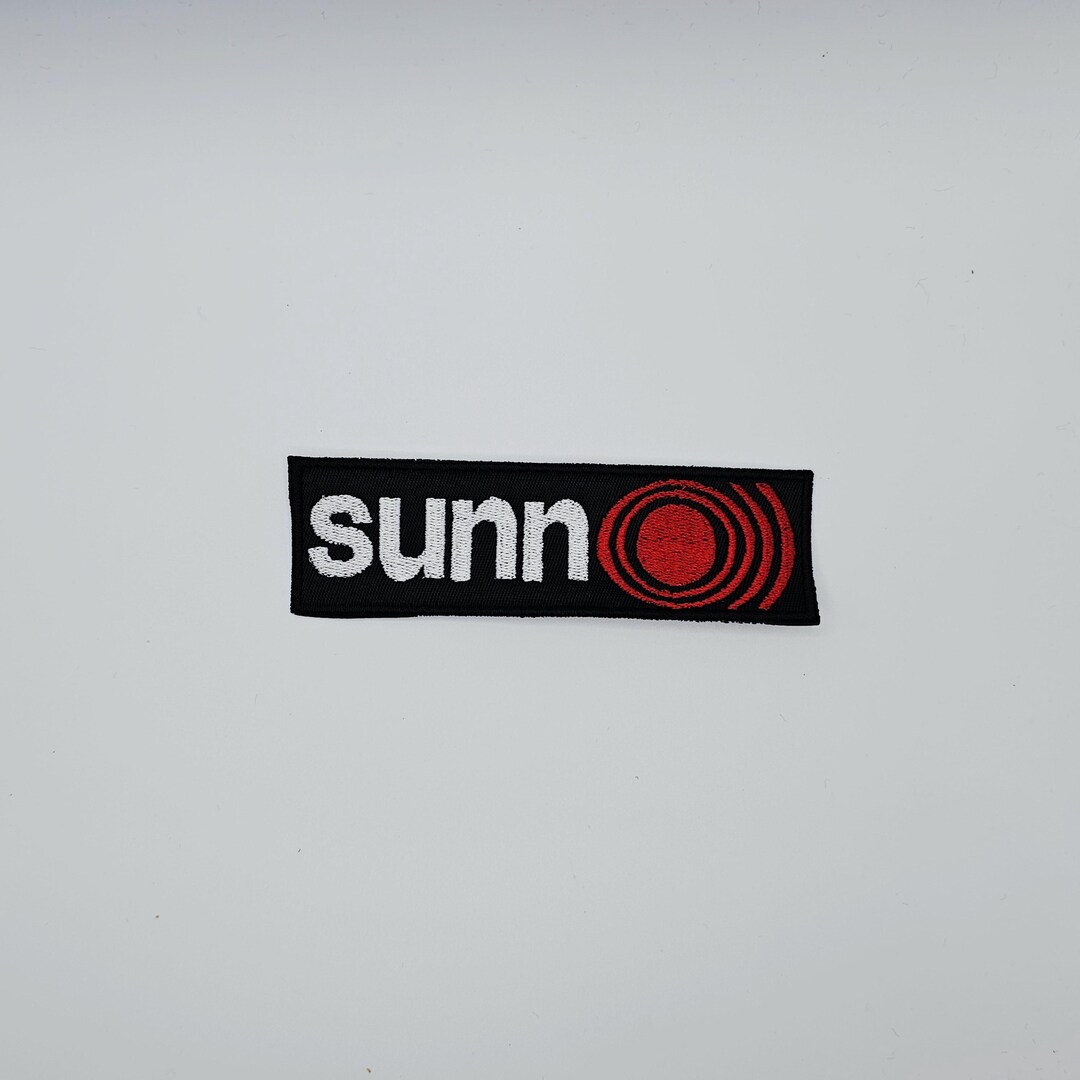 Sunn Logo Squared Border Embroidered Patch - Etsy