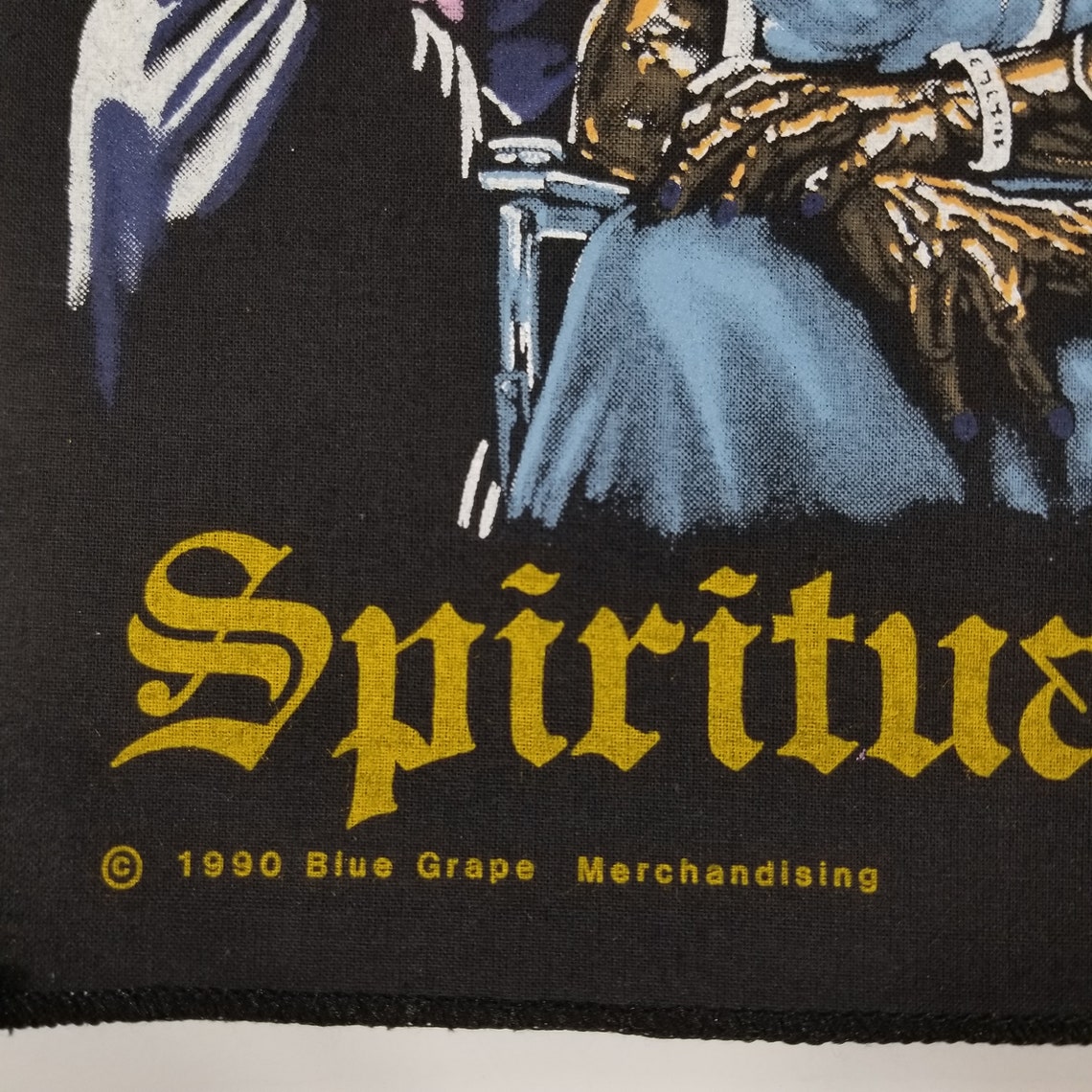 1990 Rare Blue Grape Death - Spiritual Healing - Print on Back Patch - Etsy
