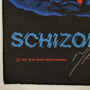 1991 Rare Blue Grape Sepultura - Schizophrenia - Print on Back Patch ...
