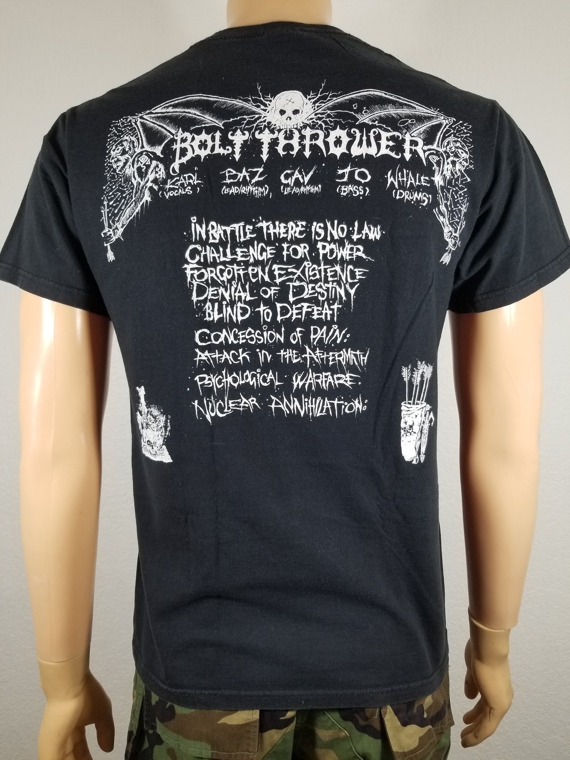 RARE Bolt Thrower in Battle There is No Law 2014 - Etsy