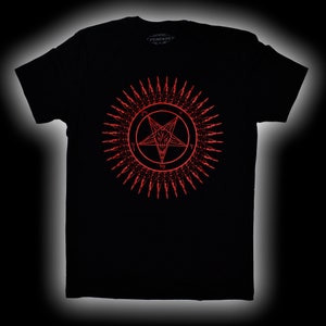 NEMESIS - Bullet Sigil of Baphomet T-shirt - Etsy