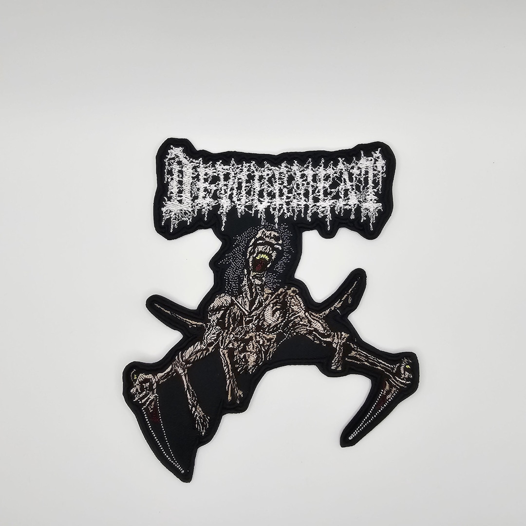 Devourment Butcher the Weak Shaped Border Embroidered Patch - Etsy