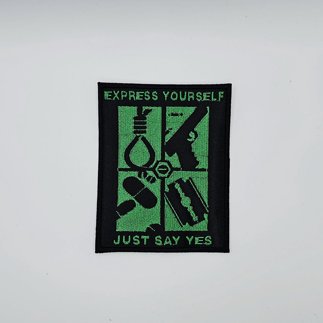 Type O Negative Express Yourself-just Say Yes Squared Border ...