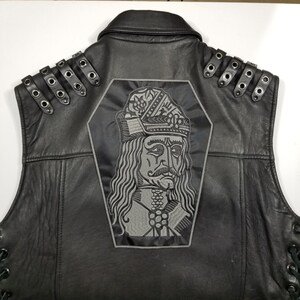 Vlad Dracula, Vlad Tepes | Coffin Shaped | Embroidered Back Patch - Etsy