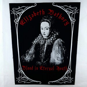 Elizabeth Bathory Screen Printed Back Patch - Etsy