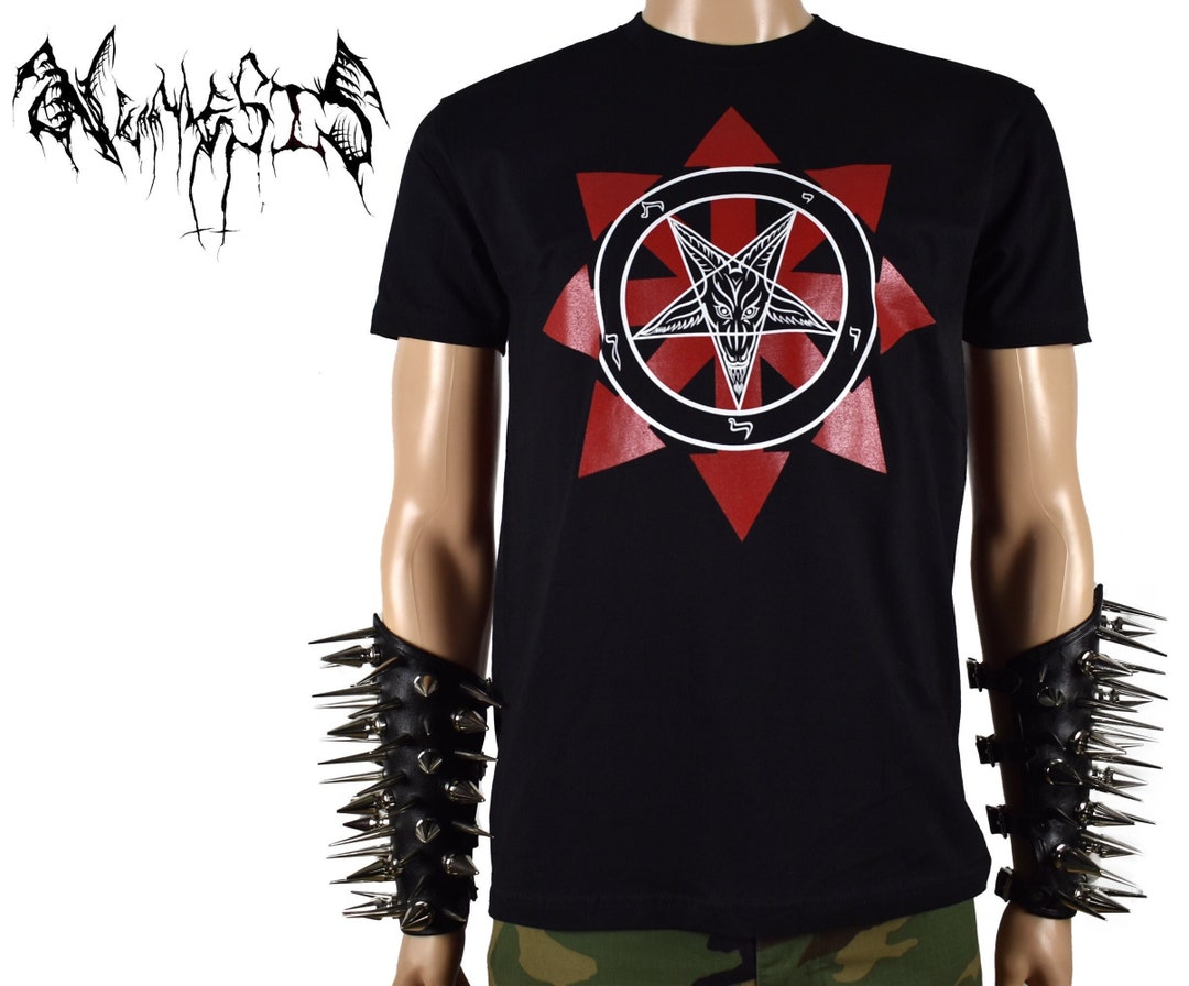 NEMESIS Chaos Sigil of Baphomet T-shirt - Etsy