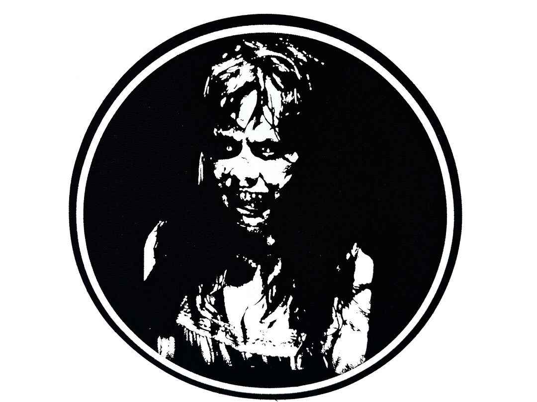 Exorcist Round | Screen Printed Back Patch - Etsy