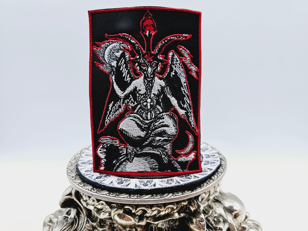 High Quality Baphomet Embroidered Patch - Etsy