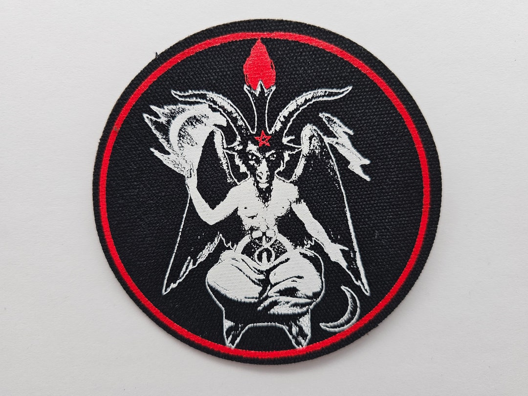 Baphomet | Screen Printed Patch - Etsy