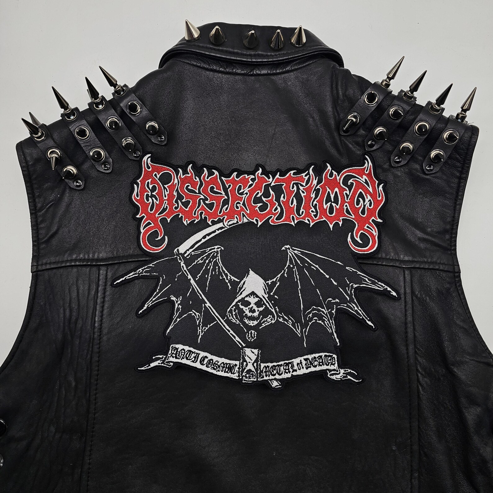 Dissection Anti Cosmic Metal of Doom Shaped Border | Embroidered Back ...