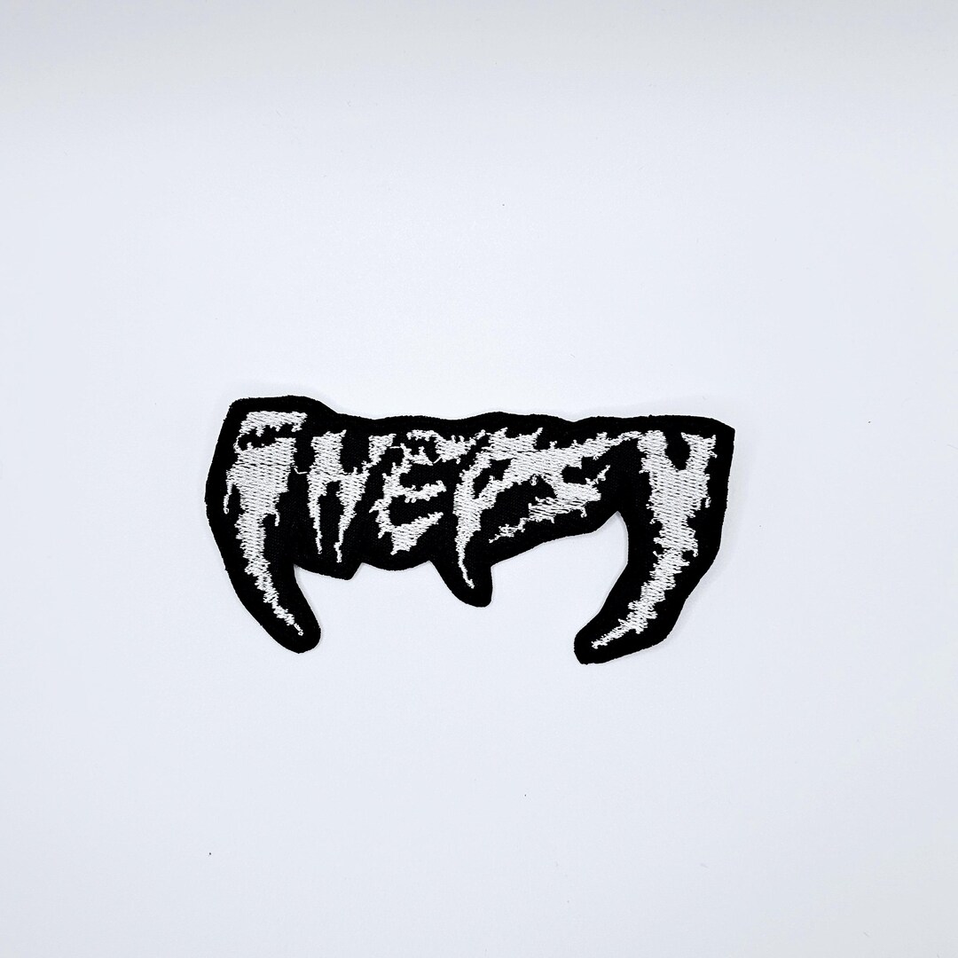 Inepsy White Logo Shaped Border Embroidered Patch - Etsy