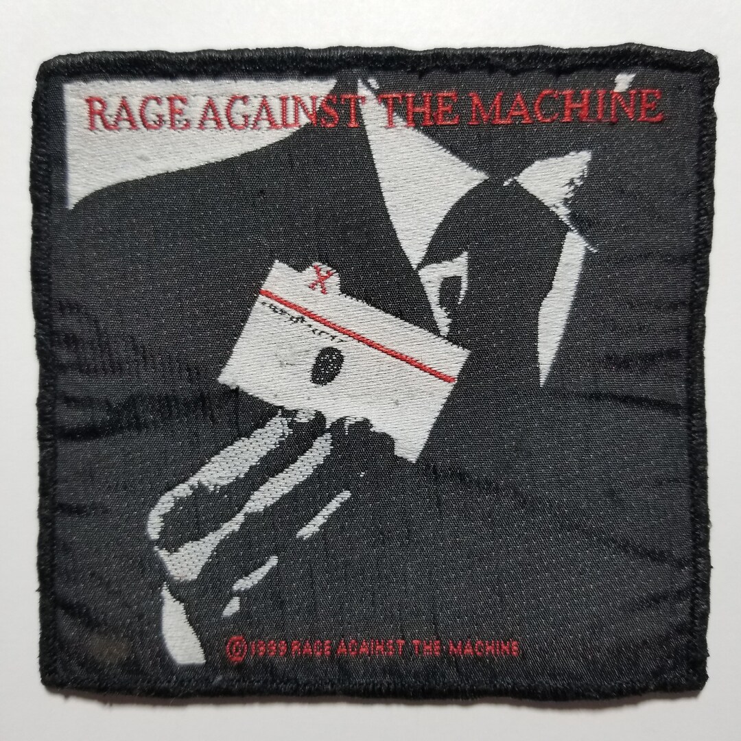 1999 Rage Against the Machine - Official Woven Patch - Etsy
