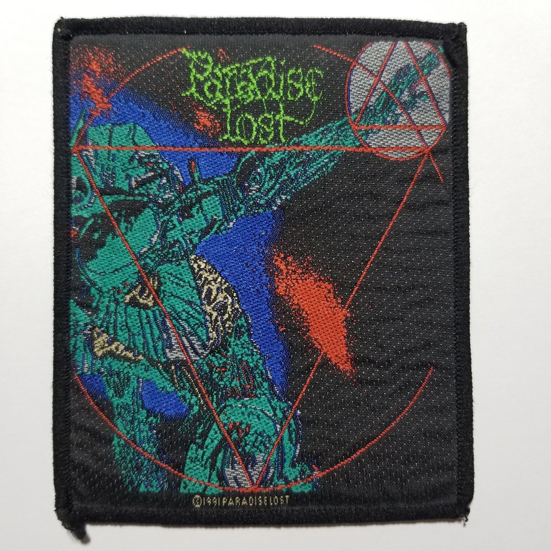 1991 Paradise Lost - Lost Paradise - Official Woven Patch - Etsy