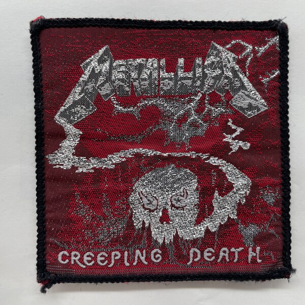 Metallica Patches - Etsy