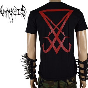 NEMESIS - Bullet Sigil of Baphomet T-shirt - Etsy