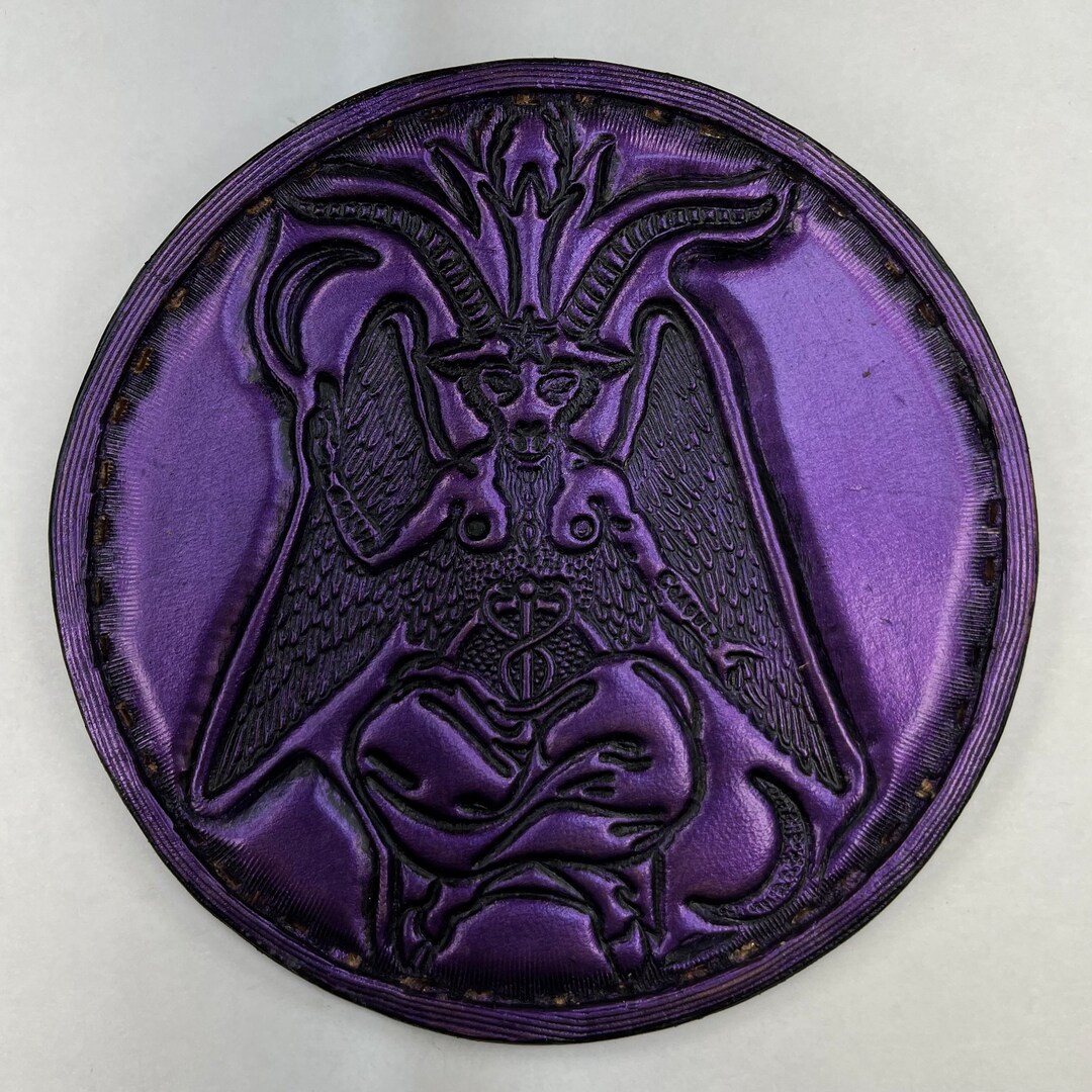 Handmade Baphomet 100% Genuine Leather - Etsy