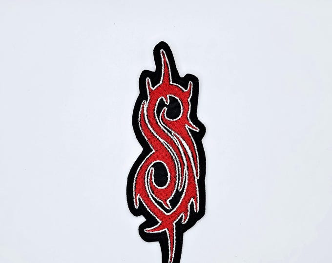 Slipknot Aufnäher – Logo Cut-Out Patch (10 × 4 cm) - Etsy.de