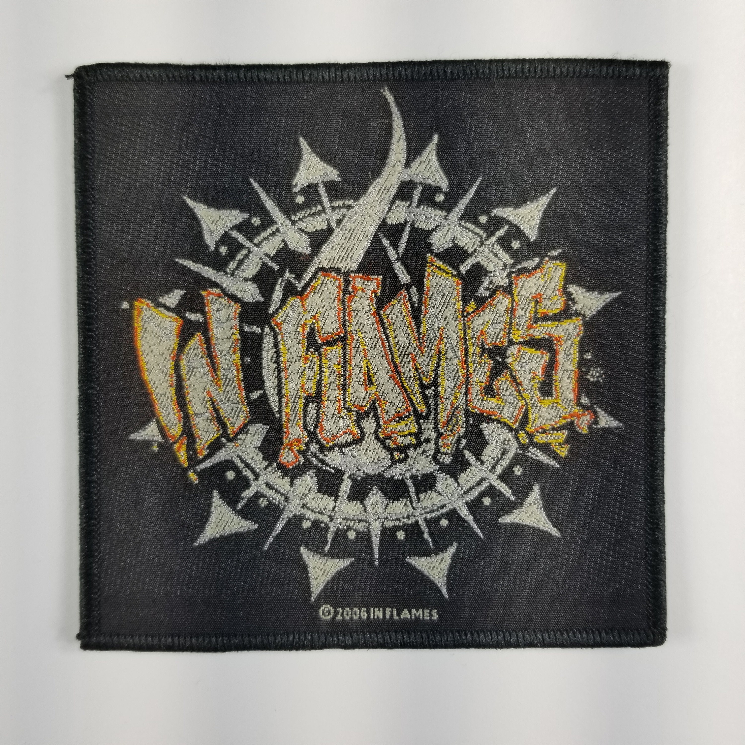 2006 in Flames Original Woven Patch - Etsy