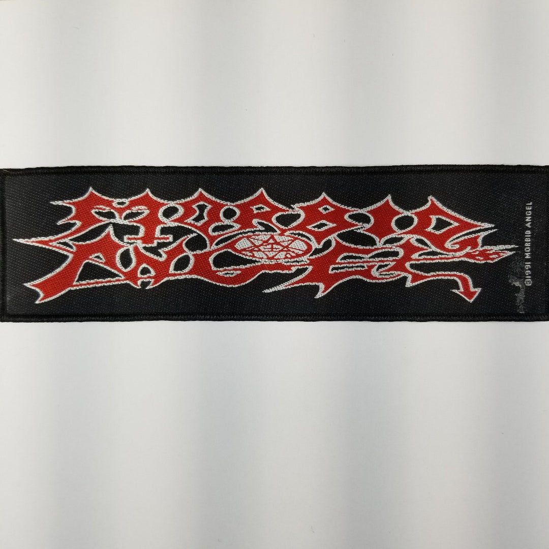 1991 Morbid Angel - Official Woven Strip Patch - Etsy
