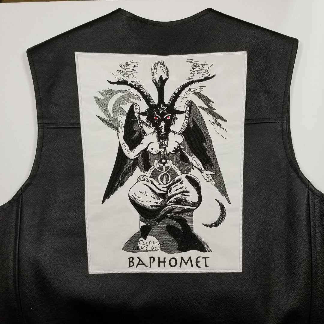 Baphomet | Embroidered Back Patch - Etsy